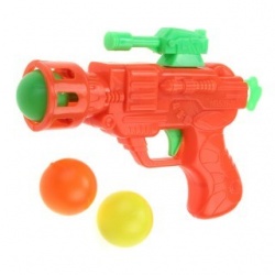 Aurabuy.com - Plastic Colorful Ping Pong Ball Gun Toy Red - и все враги ...